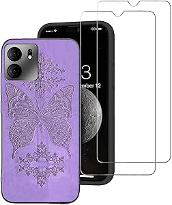 Amazon.com: DAMONDY for Tracfone BLU View 5 B160V Case with 2 Pack ...