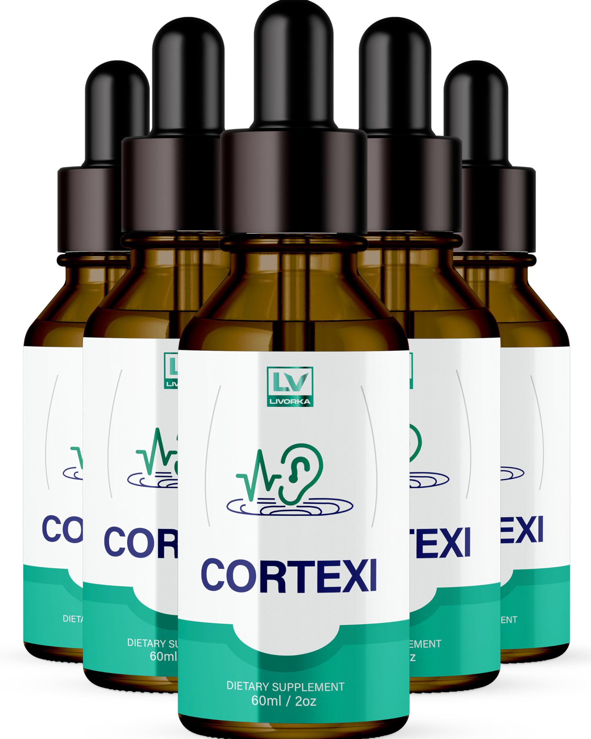 Amazon.com: LIVORKA 5 Pack - Cortexi Drops - Cortexi Formula, Cortexi ...