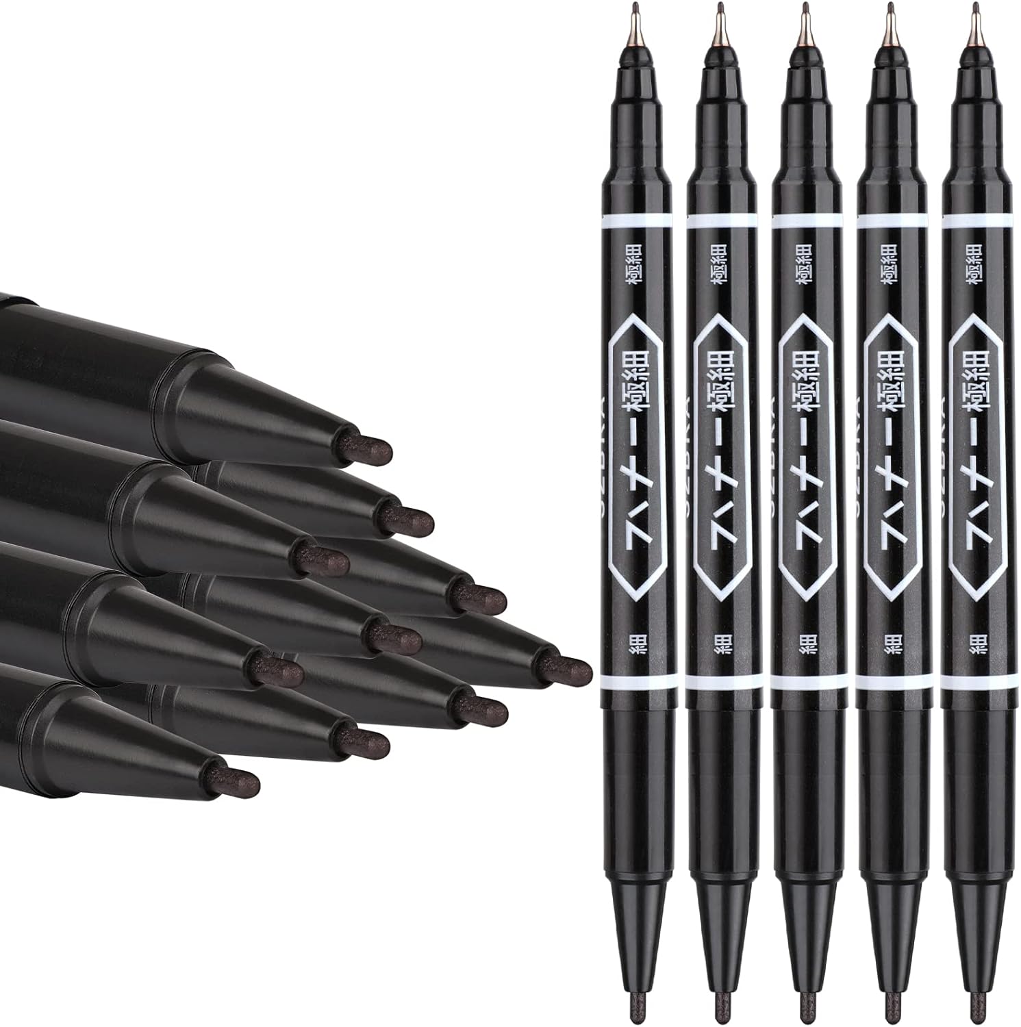 Amazon.com: JADENS 10 Pieces Quick-Drying Pen, Ink 0.5mm Extra Fine ...