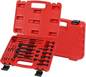 KAISAL 22PCS Damaged Glow Plug Removal Remover Tool Kit High Hardness ...
