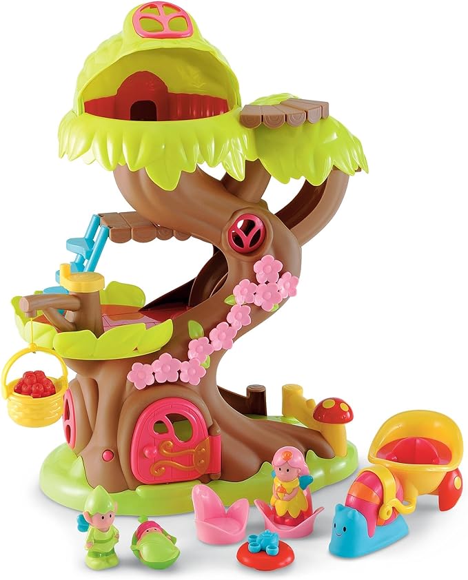 HappyLand Forest Fairy Tree House Playset For Children From 2 Years ...
