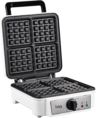 Wanda Waffle Iron 1600 W, Double Waffle Iron for Belgian Waffles ...