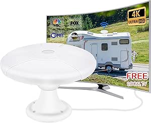 Amazon.com: Long Range Outdoor rv Antenna Outdoor Digital HDTV Antenna ...
