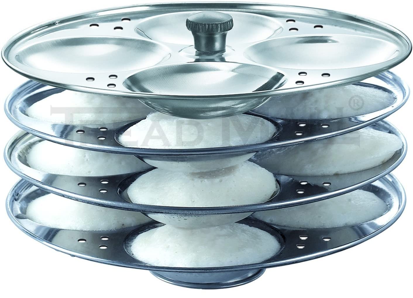 Buy Tread Mall 4 Plates Stainless Steel Heavy Quality Idli Stand/Idli ...