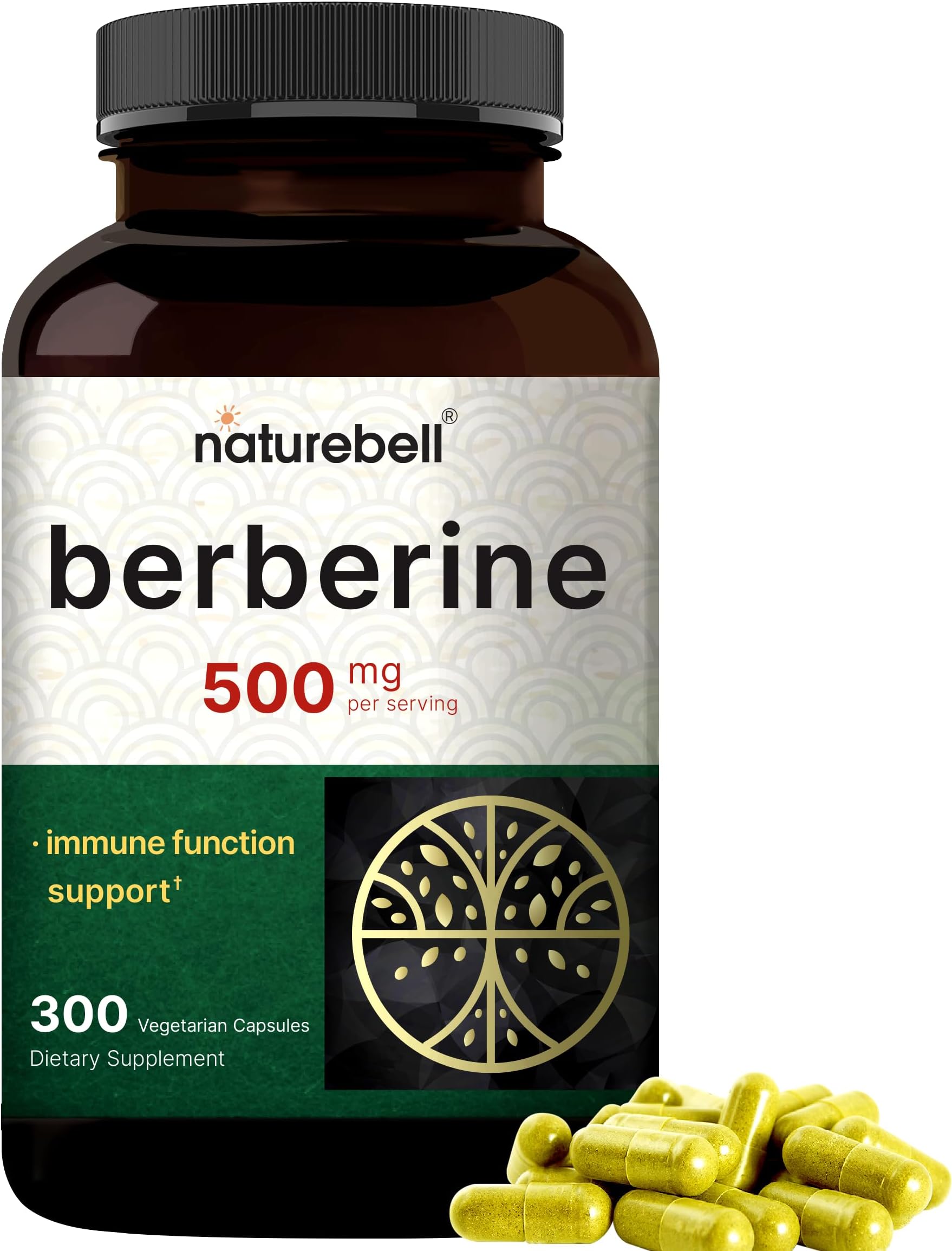 Amazon.com: Amazing Formulas Berberine 1000mg Per Serving 250 Capsules ...