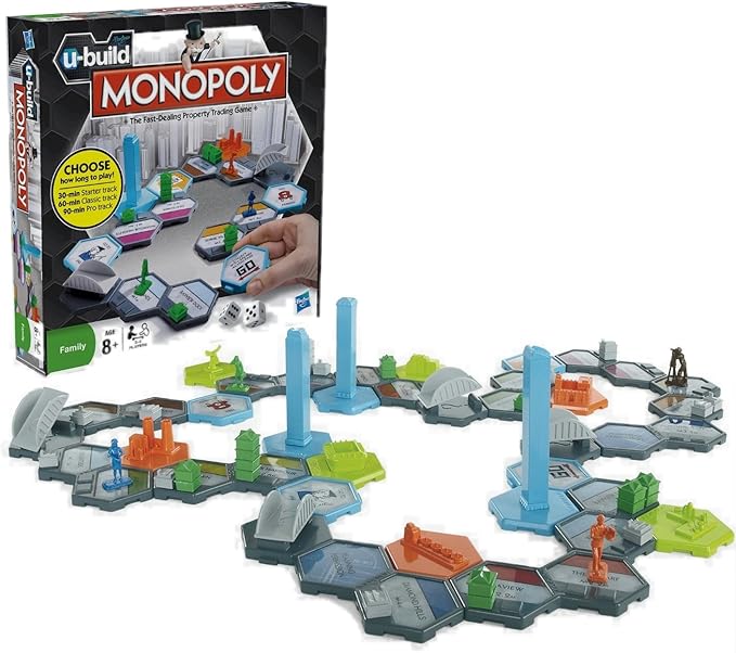 Amazon.com: U-Build Monopoly : Toys & Games