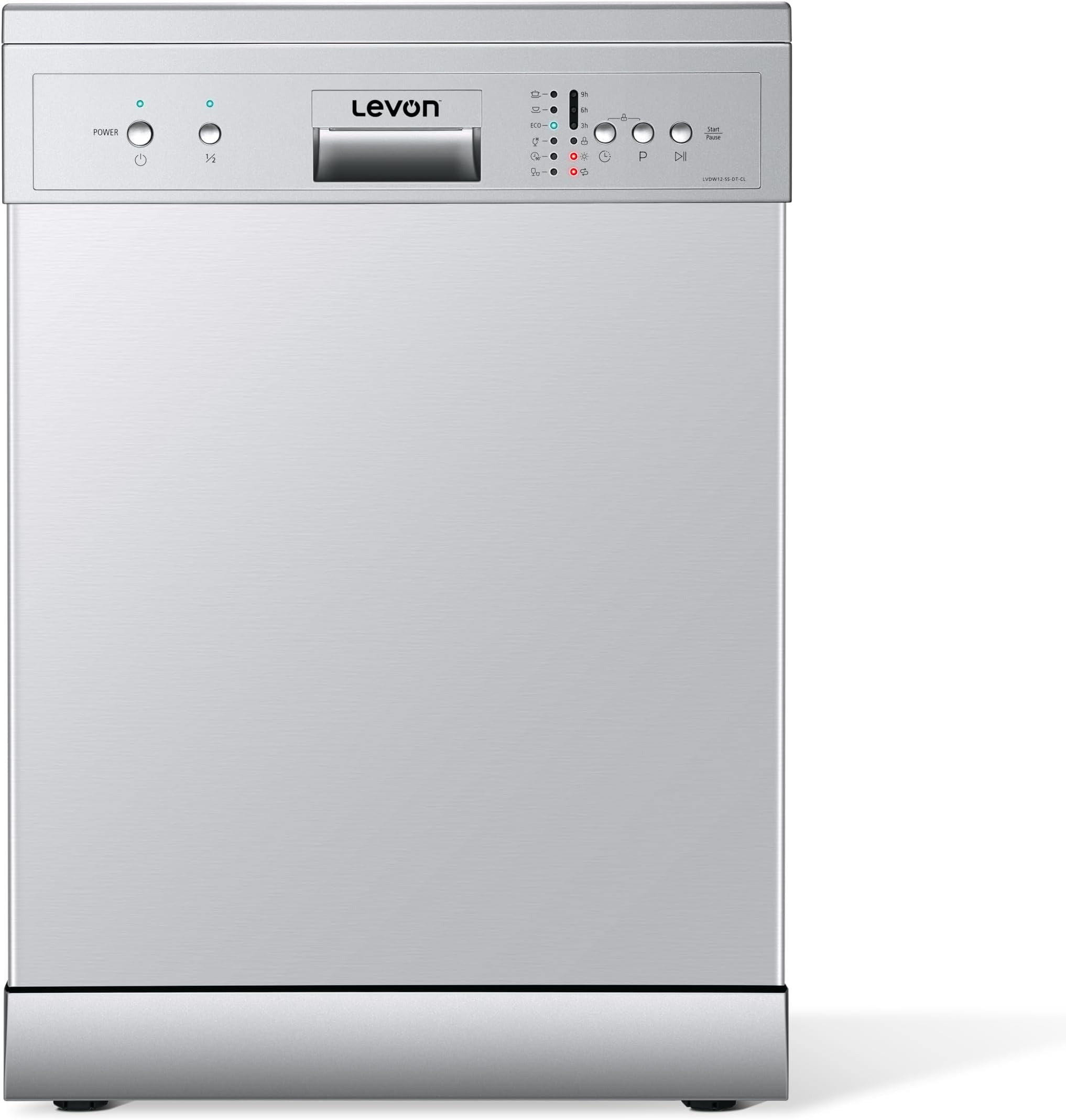 Levon Dishwasher For 12 Persons | Stainless Steel | With A 3-Stage ...