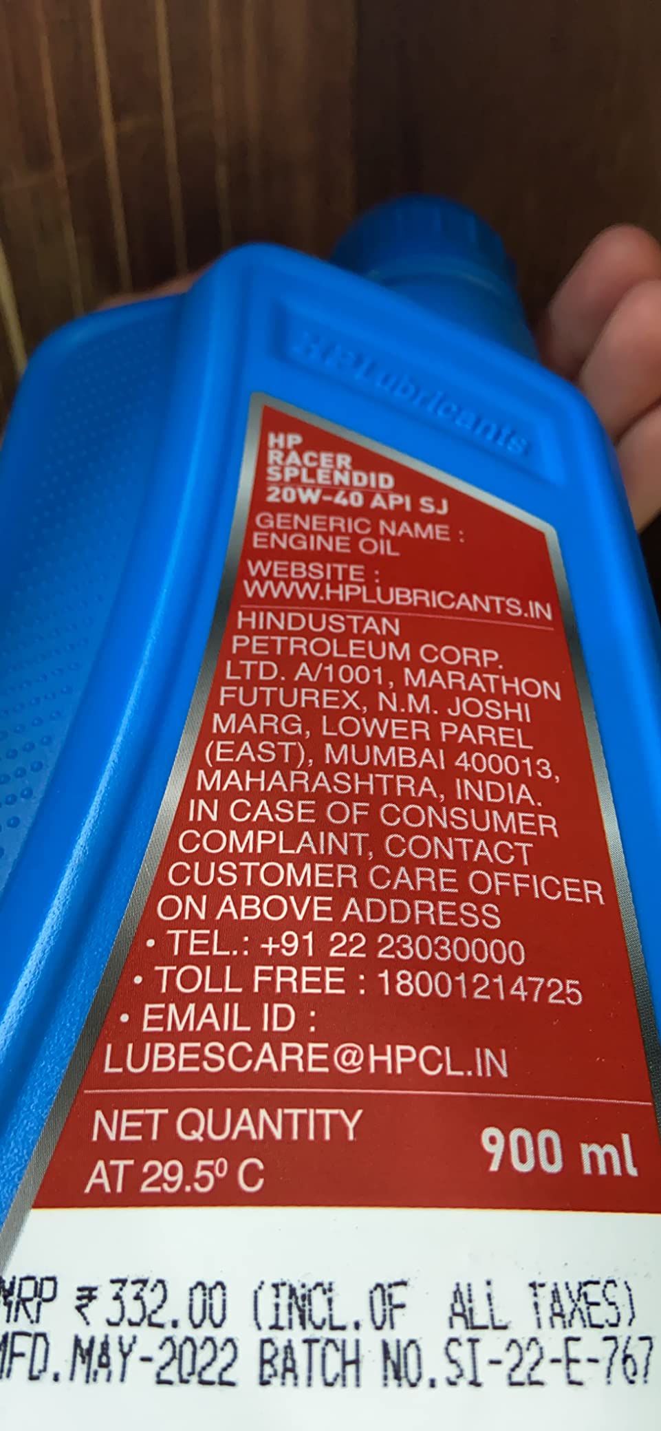 HP Lubricants VIHAN ENTERPRISE HP Racer Splendid Engine Oil for ...