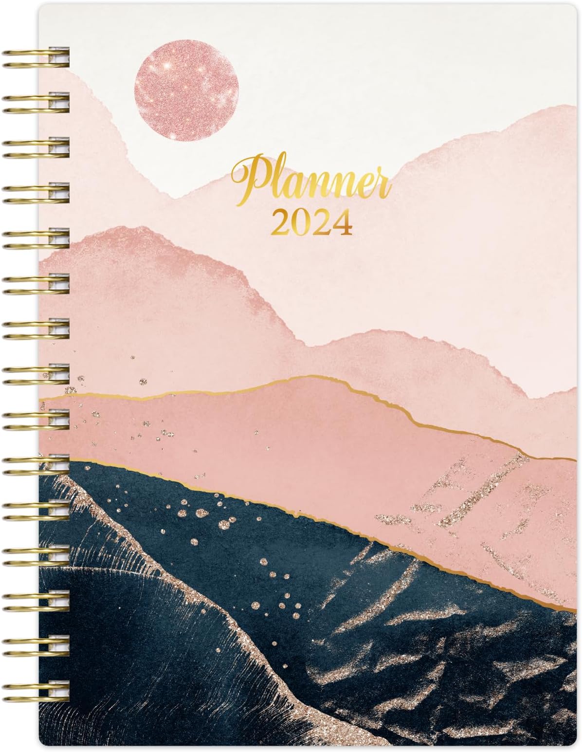 Amazon.com : 2024 Planner - 2024 Weekly Planner Spiral Bound, Weekly ...