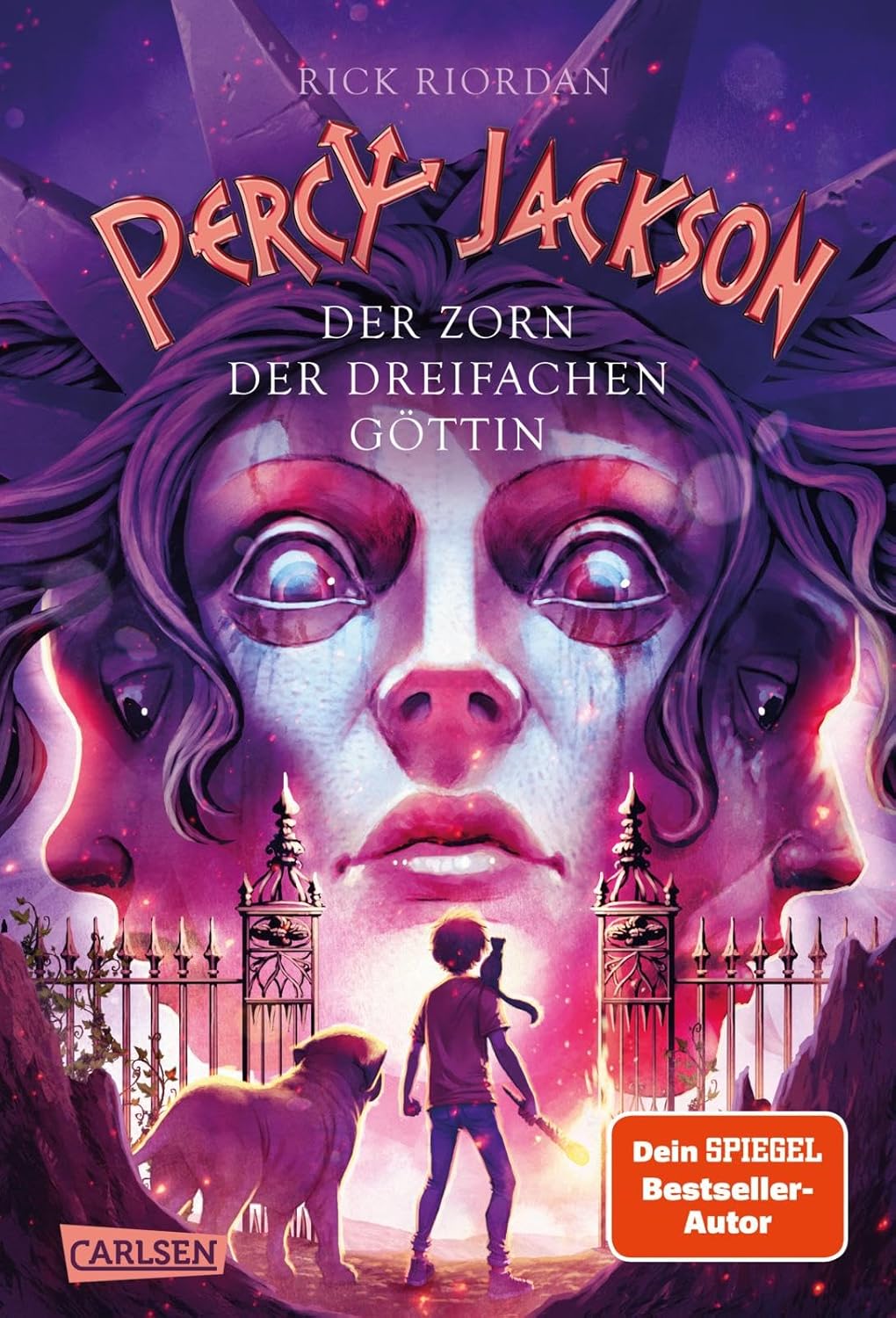 Percy Jackson 7: Der Zorn der dreifachen Göttin (7) : Riordan, Rick, Haefs, Gabriele: Amazon.de ...