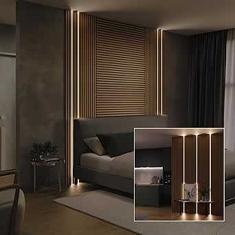 Slatwall Panel Lighting | Hidden LED Accent Lighting for Slat Walls ...