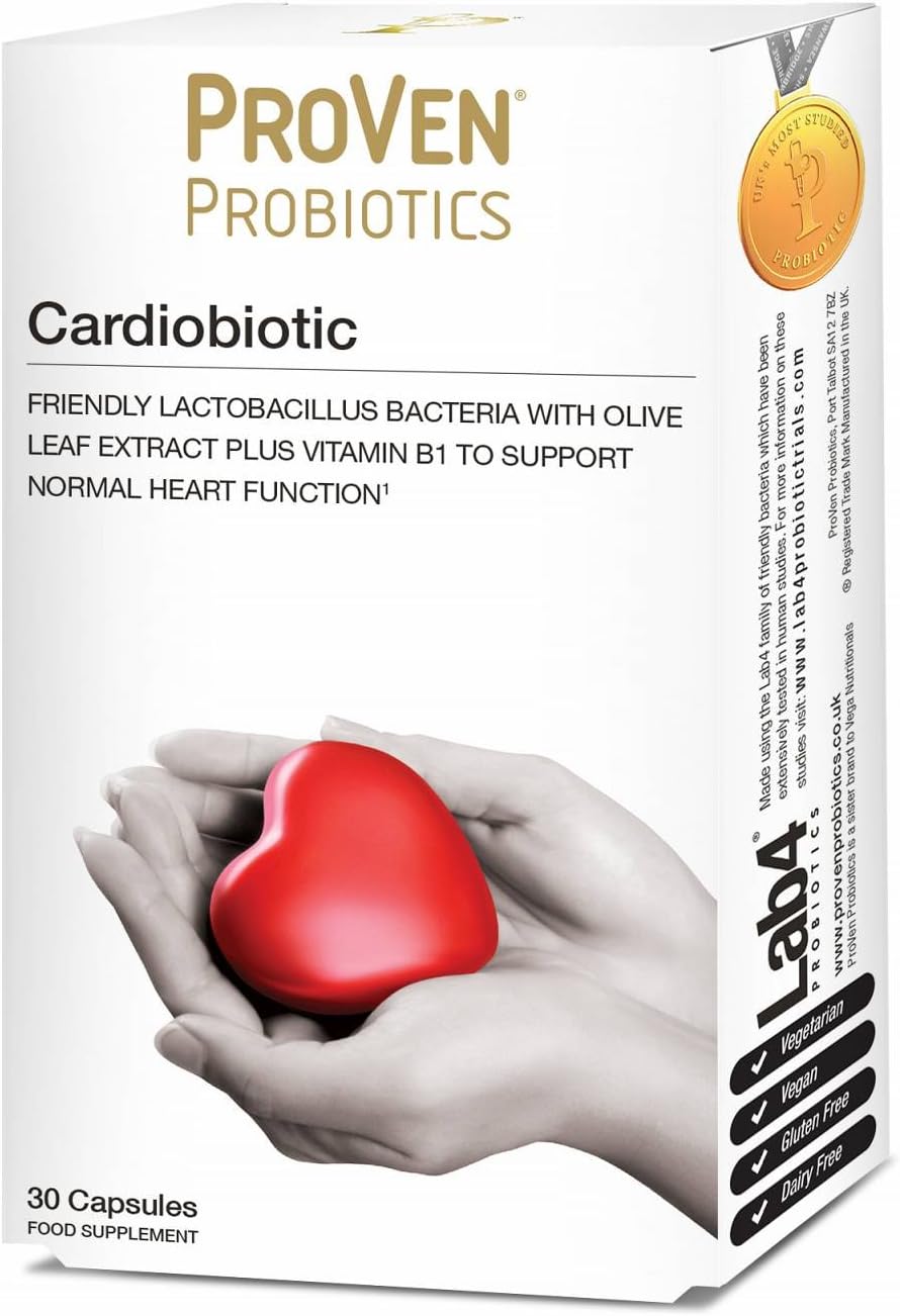 Proven Probiotic Cardiobiotic 30 Capsules : Amazon.co.uk: Health ...