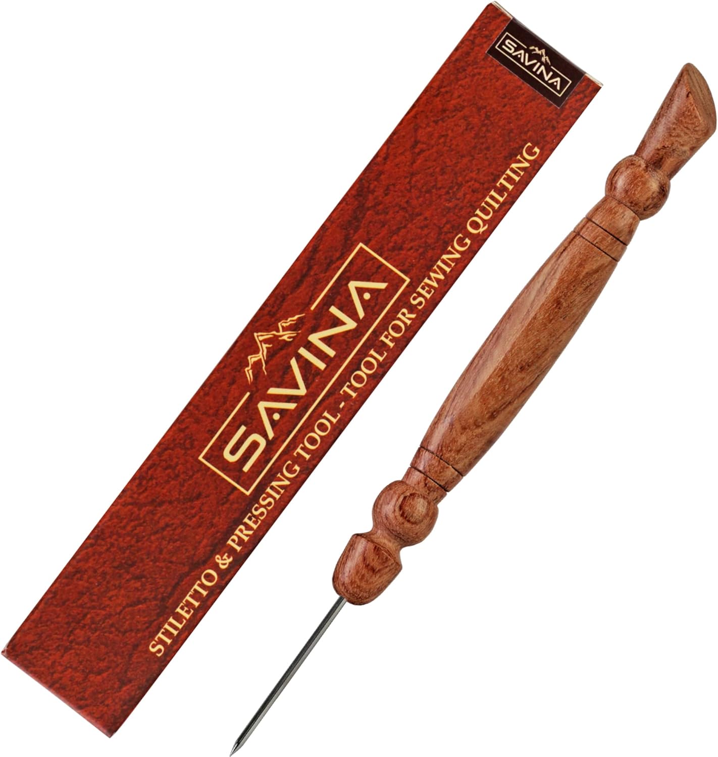 Amazon.com: Savina Stiletto & Pressing Tool - Essential Quilting/Sewing ...