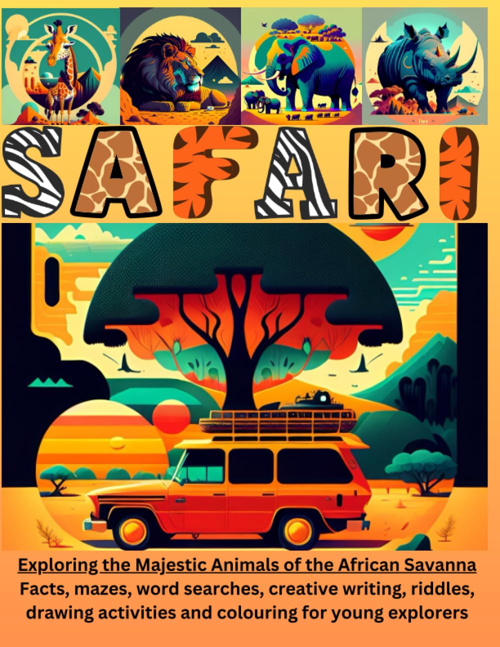 Safari - Exploring Animals of the African Savanna: Unique All-in-One ...