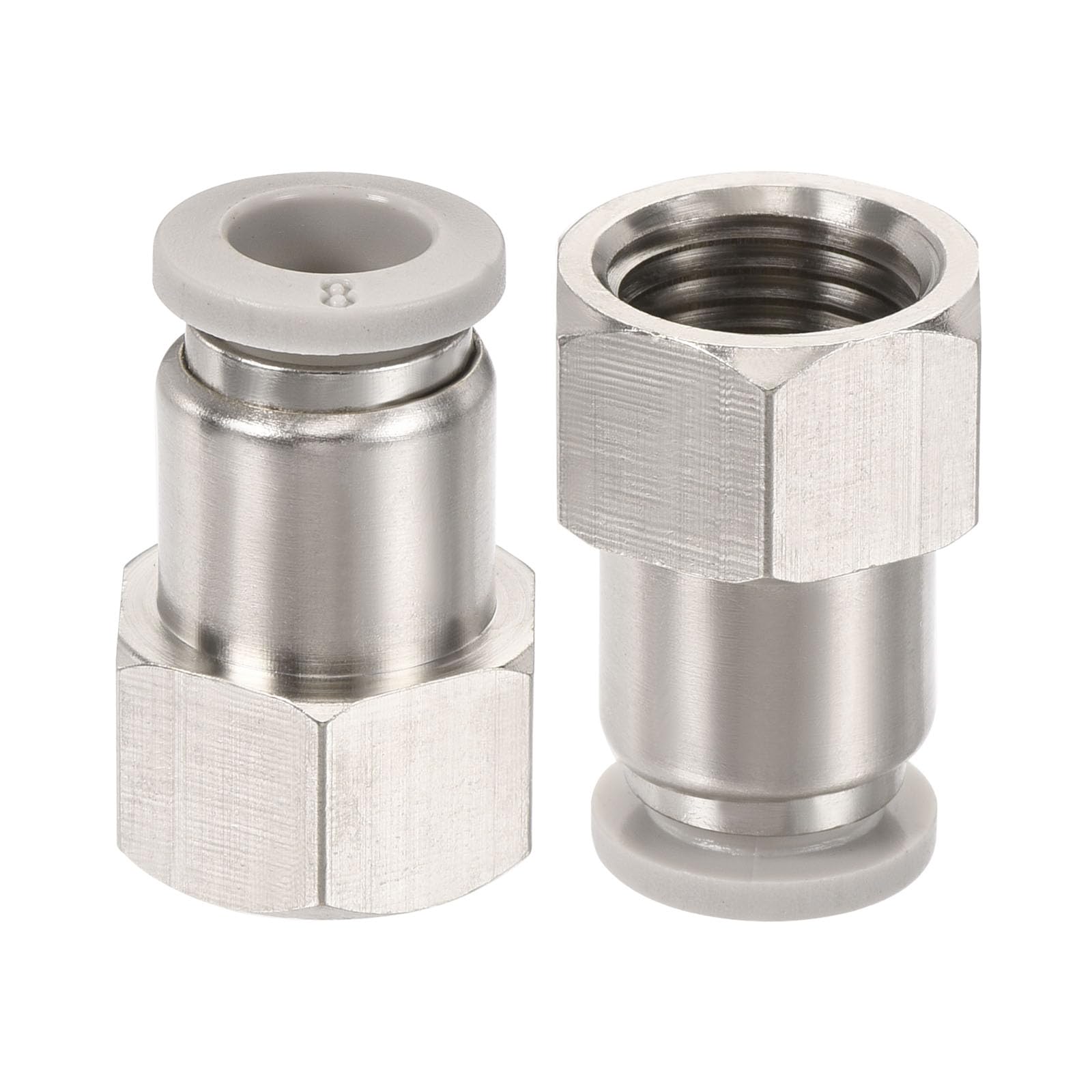 Amazon.com: M METERXITY 2 Pack 1/4PT Female Thread Pipe Fitting ...