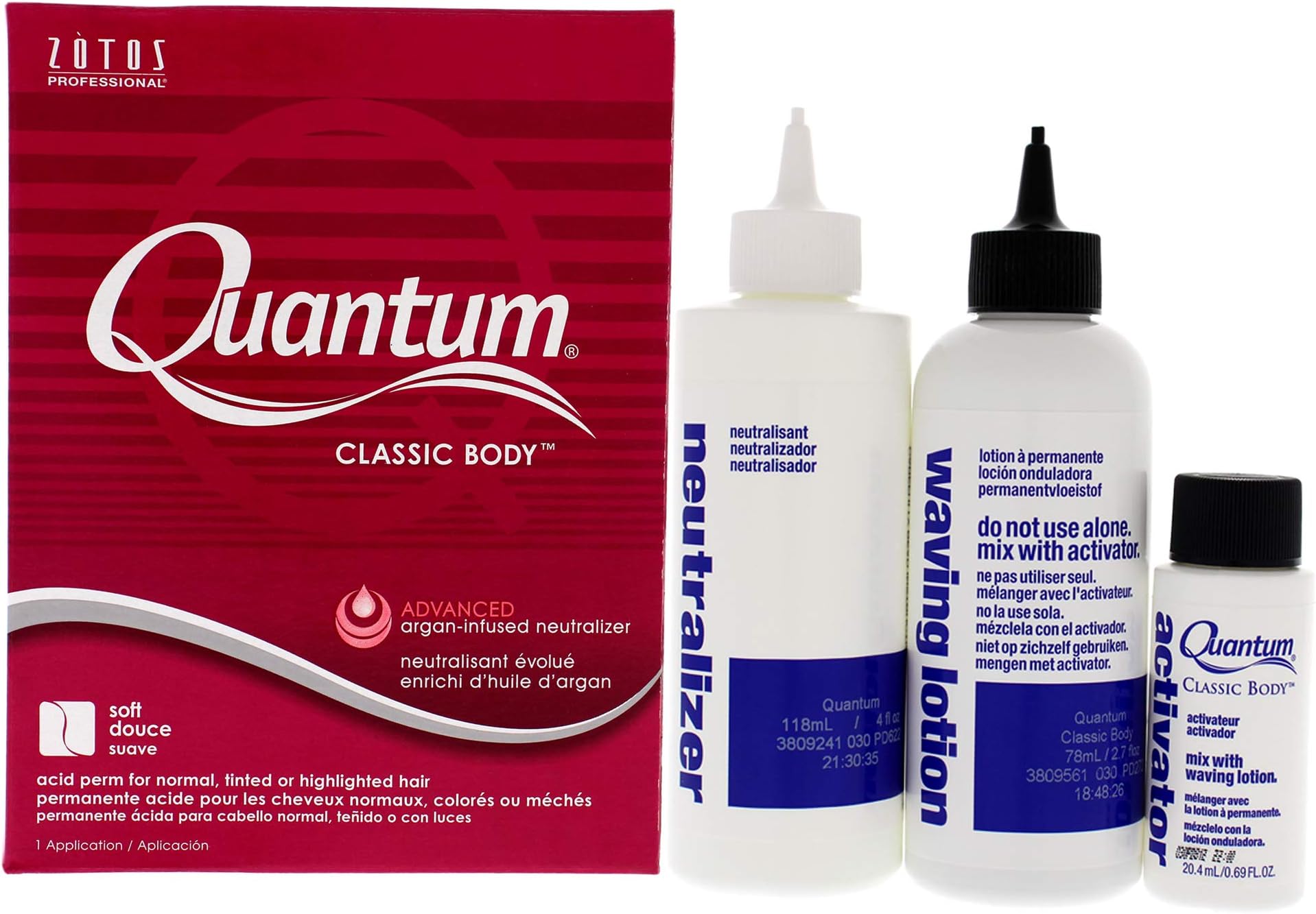 Amazon.com: Quantum Classic Body Acid Perm by ZOTOS-PIIDEA/QUANTUM ...