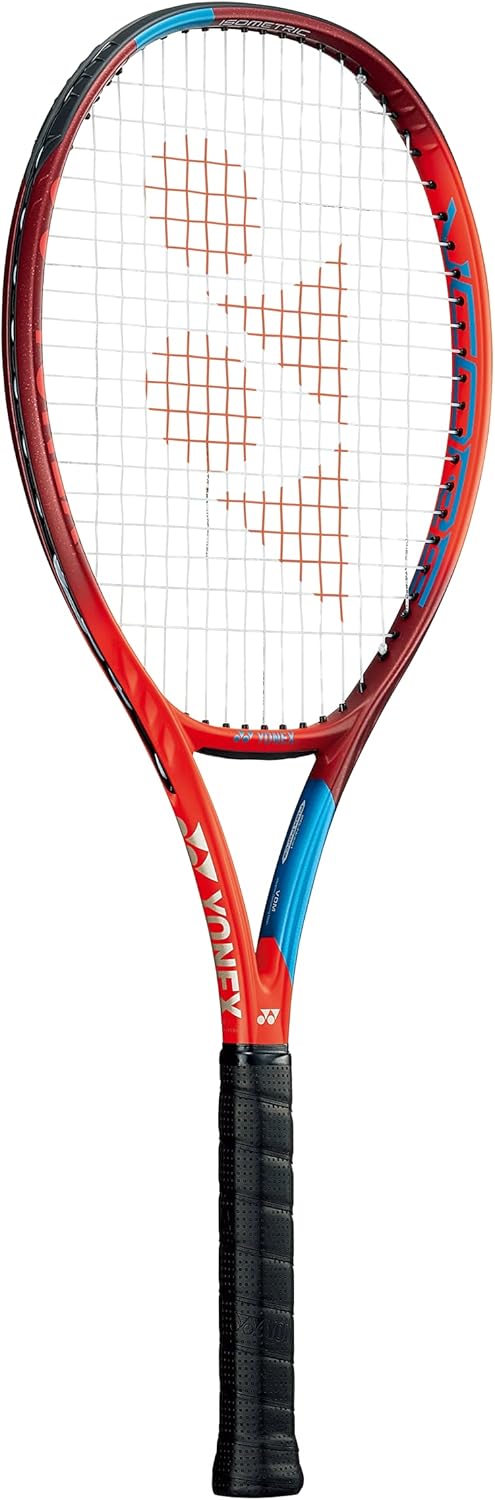 Buy Yonex VCORE 98+ 6th Gen Tango Red Tennis Racquet Strung with ...