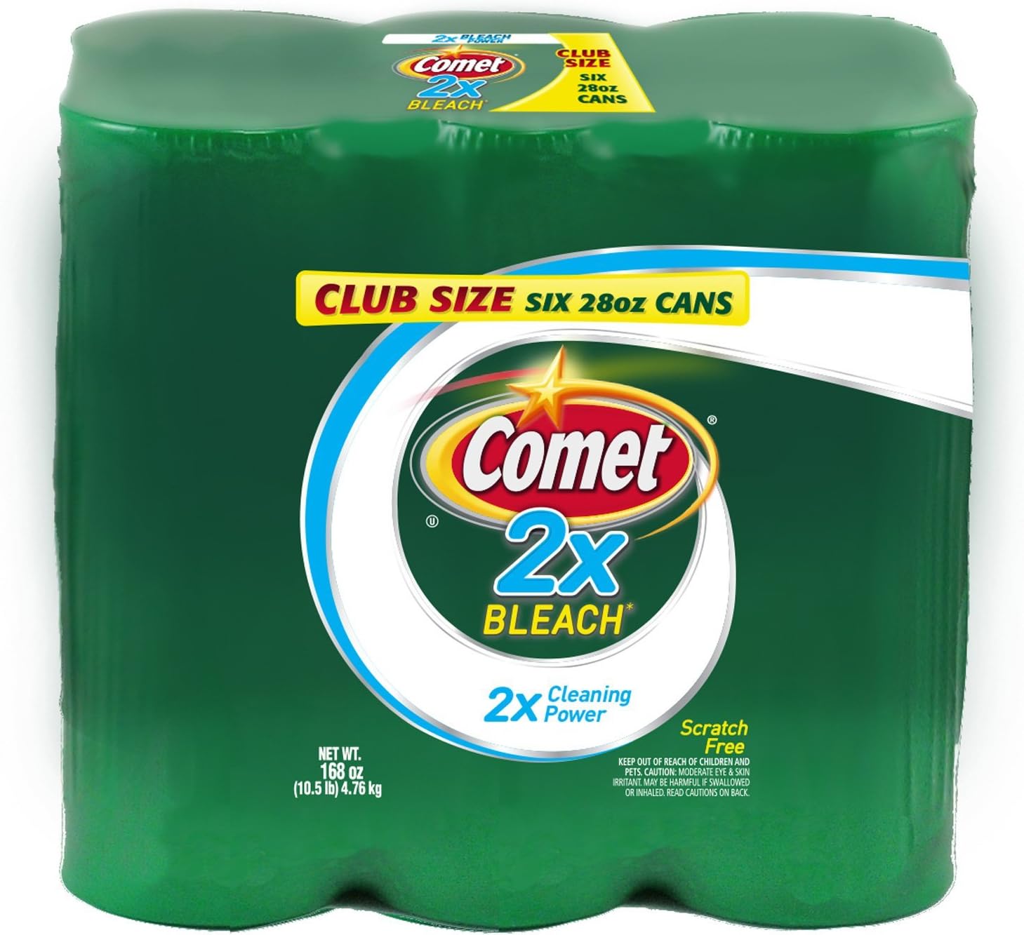 Amazon.com: Comet 2X Bleach Powder Cleanser (28oz, 6pk.) : Health ...