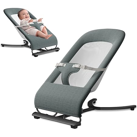 Amazon.com : Baby Delight Alpine Deluxe Portable Bouncer | Infant | 0 ...