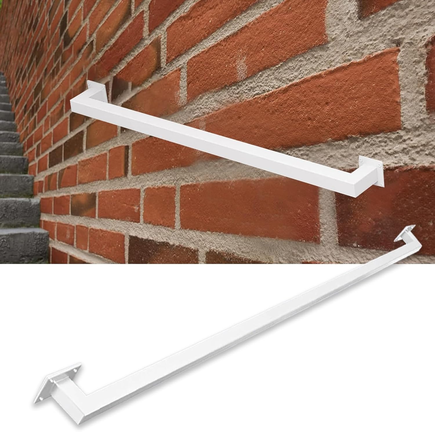 Amazon.com: Gaommini 1ft~20ft Staircase Railing Wrought Iron Stairs ...