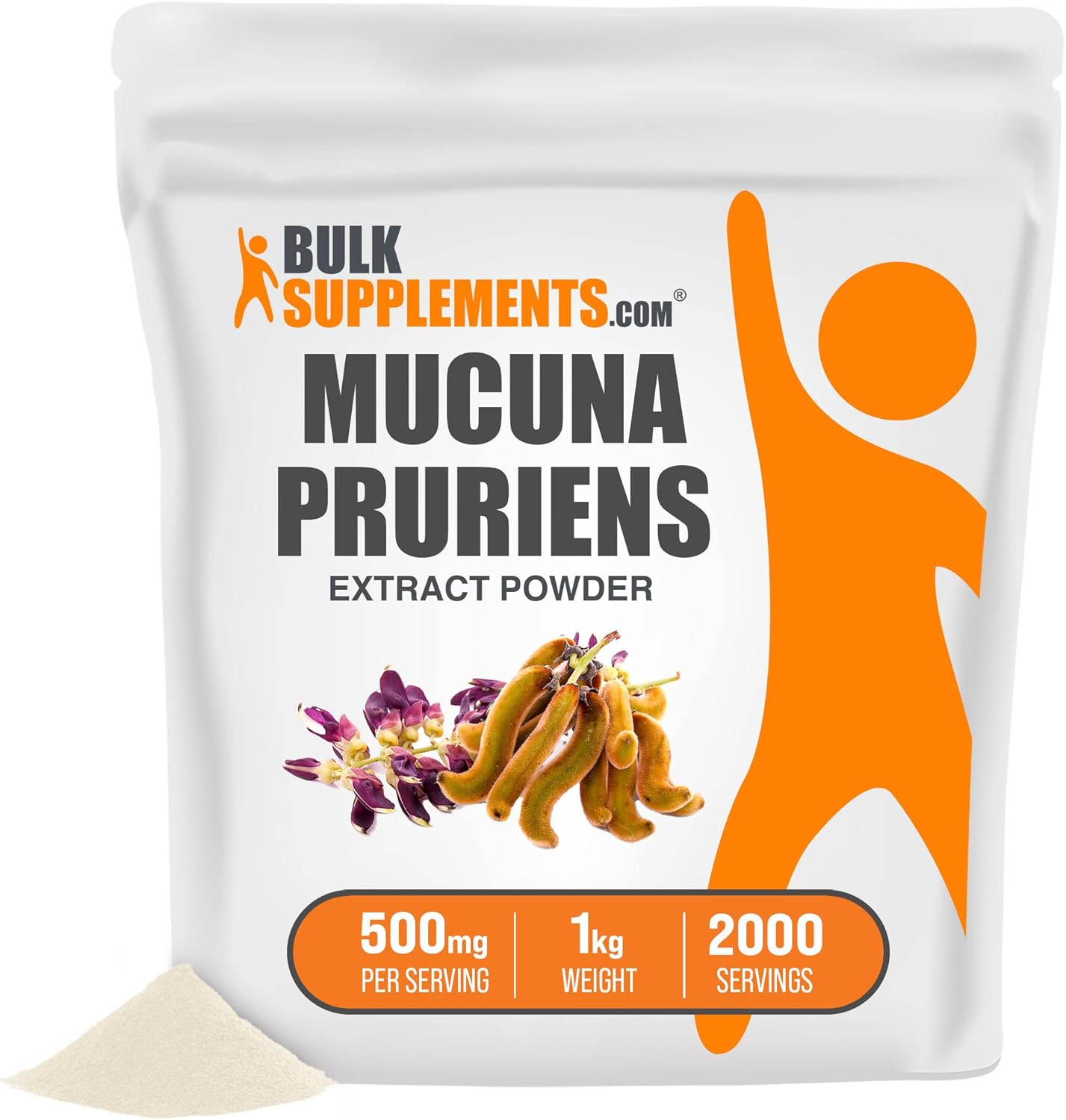 Amazon.com: BulkSupplements.com Mucuna Pruriens Extract Powder - Herbal ...