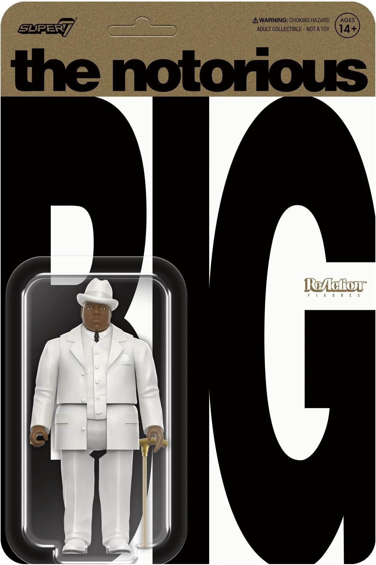 Amazon.com: Super 7 Reaction Figure - Wave 2 - Notorious Biggie ...