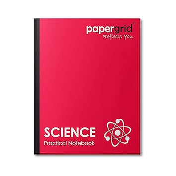 papergrid Practical Notebook - Science, 28 cm x 22 cm, 120 Pages, Hard ...
