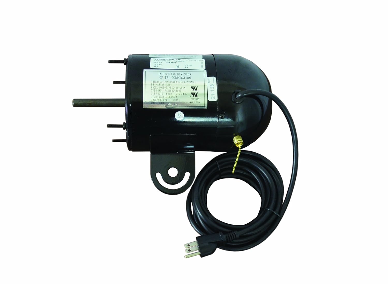 TPI Corporation IHP-MOT High Performance Industrial Motor for ...