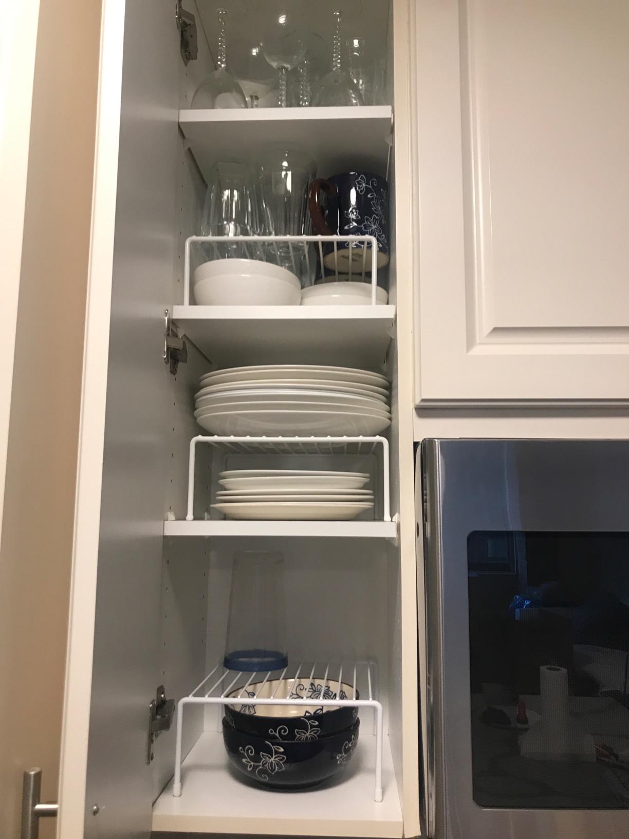 Amazon.com: Organized Living Cabinet Shelf - White : Home & Kitchen