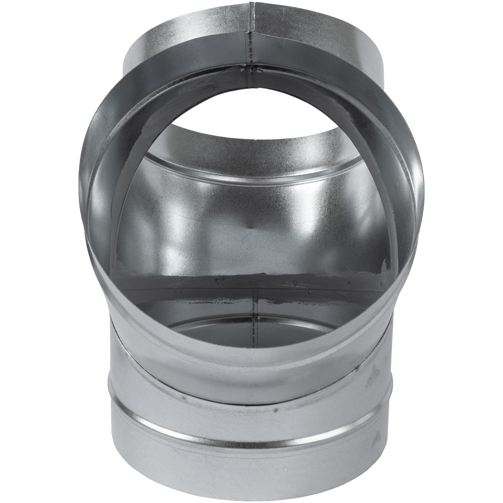 Snapklik.com : ECOPRO VENT 8" Inch 3 Way Metal Duct Splitter. 60 Degree ...