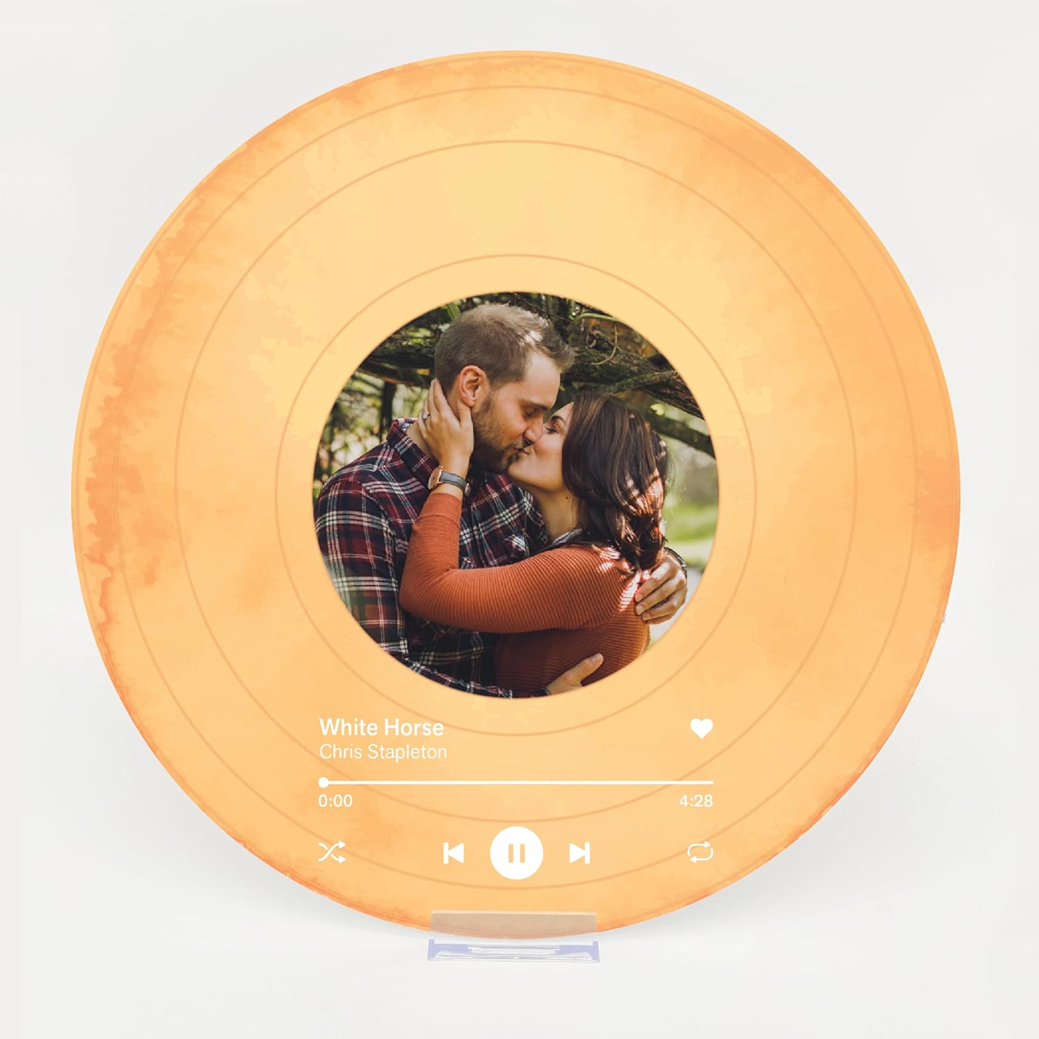 Amazon.com: InspiredCraftsCo - Custom Vinyl Record with Photo - Upload ...