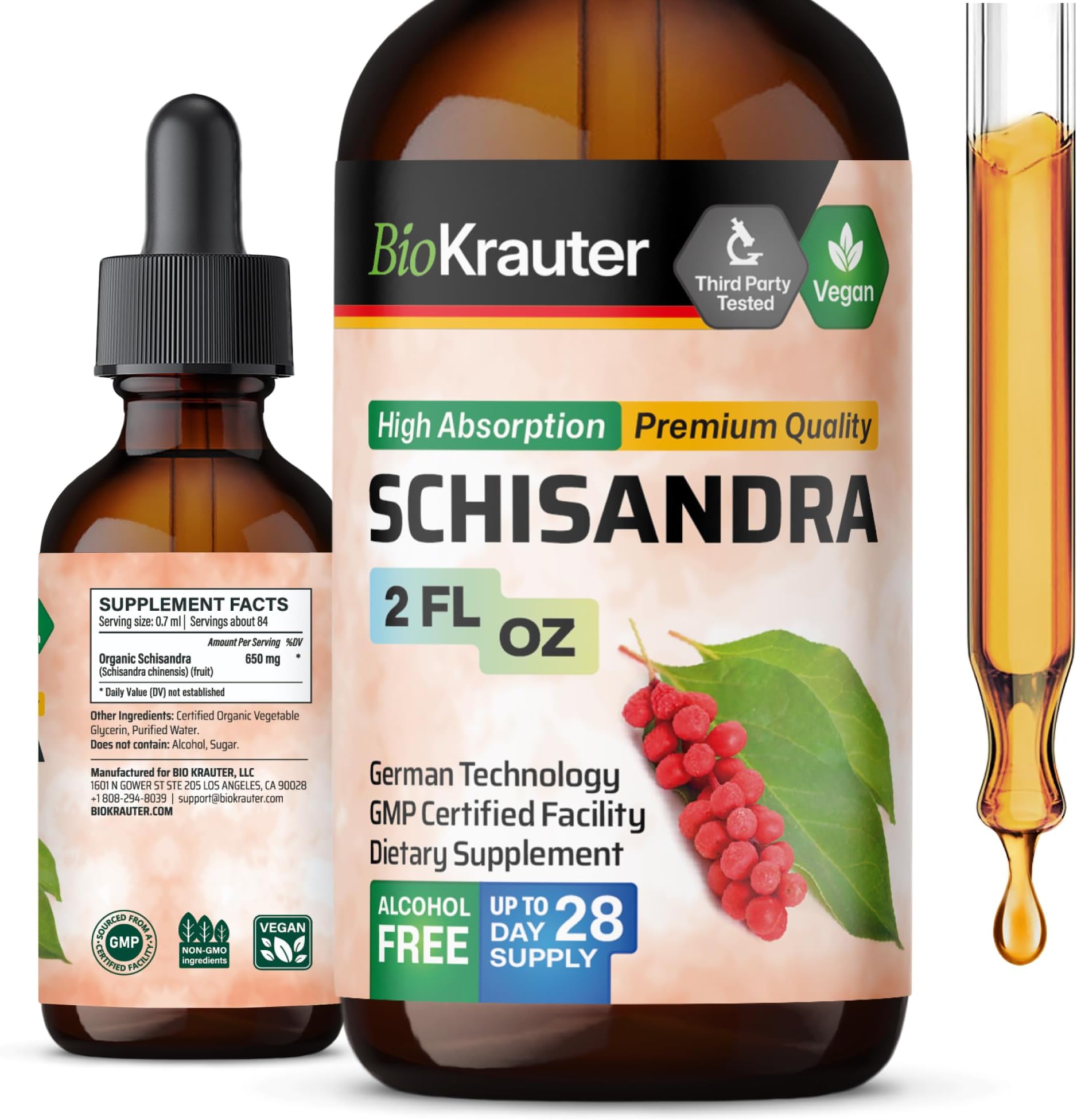 Amazon.com : Pure Original Ingredients Schisandra Extract Powder (8 oz ...