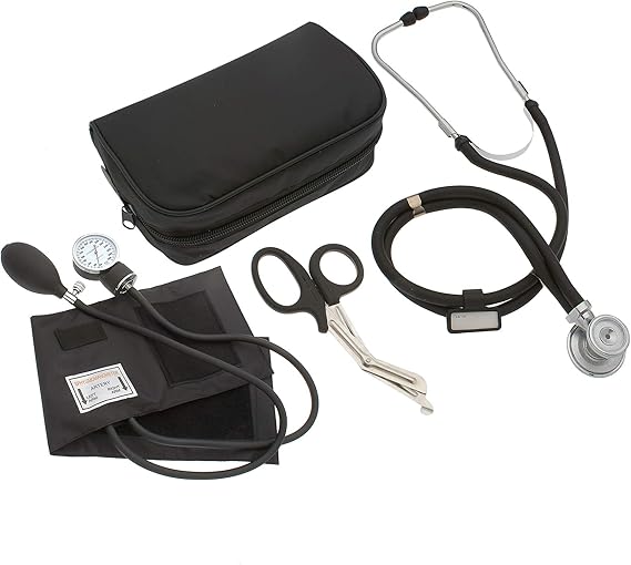 Amazon.com: Nurse/EMT Starter Pack Stethoscope, Blood Pressure Monitor ...