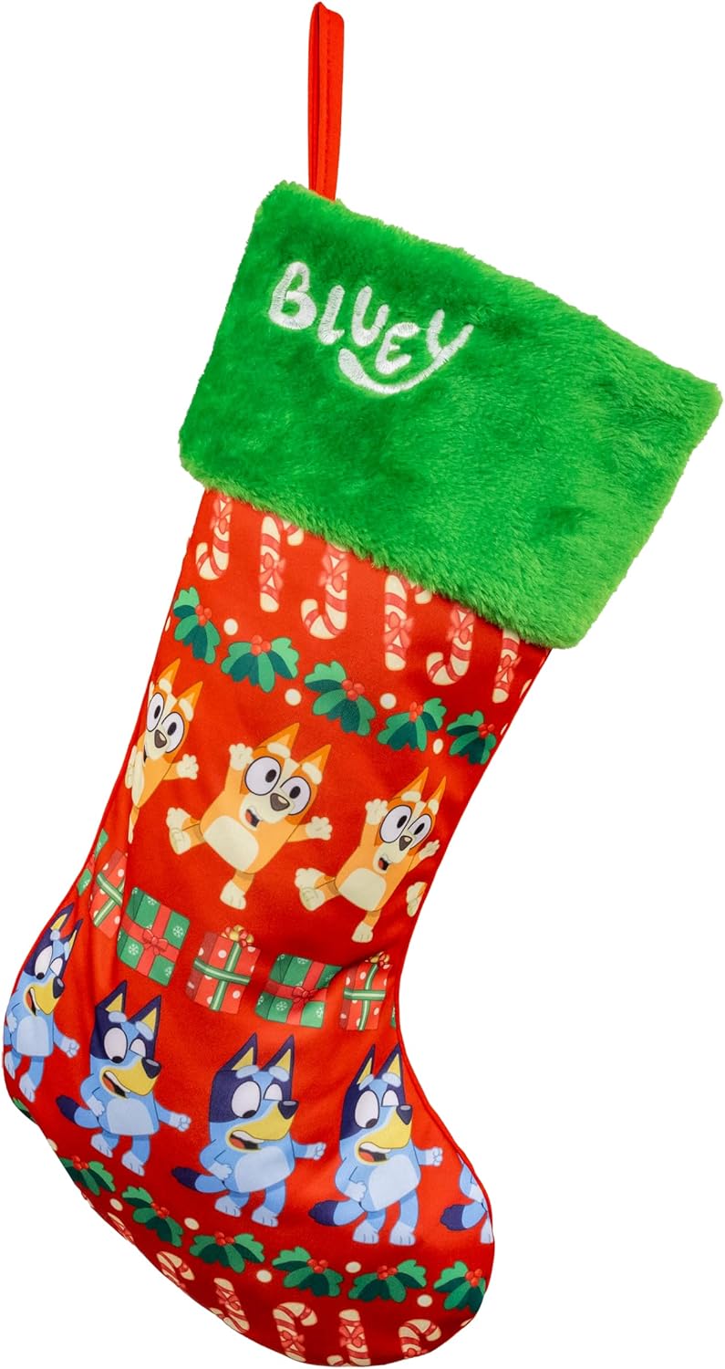 Amazon.com: Bluey™ Pattern Stocking : Home & Kitchen