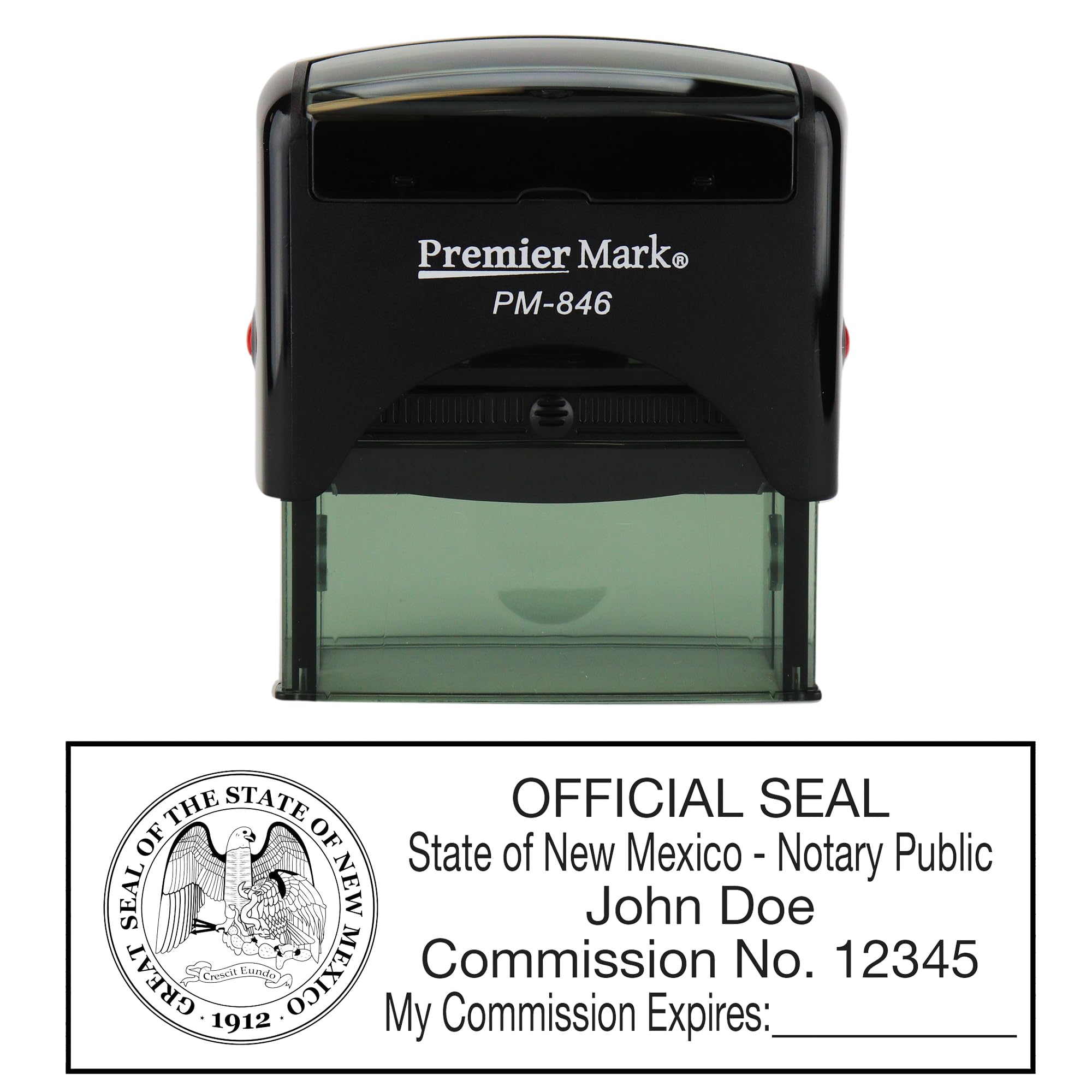 Amazon.com : Premier Mark Notary Self-Inking Stamp for All 50 States ...