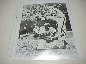 Lou Groza Cleveland Browns Just For Kicks,hof Jsa/loa/coa Signed 8x10 ...
