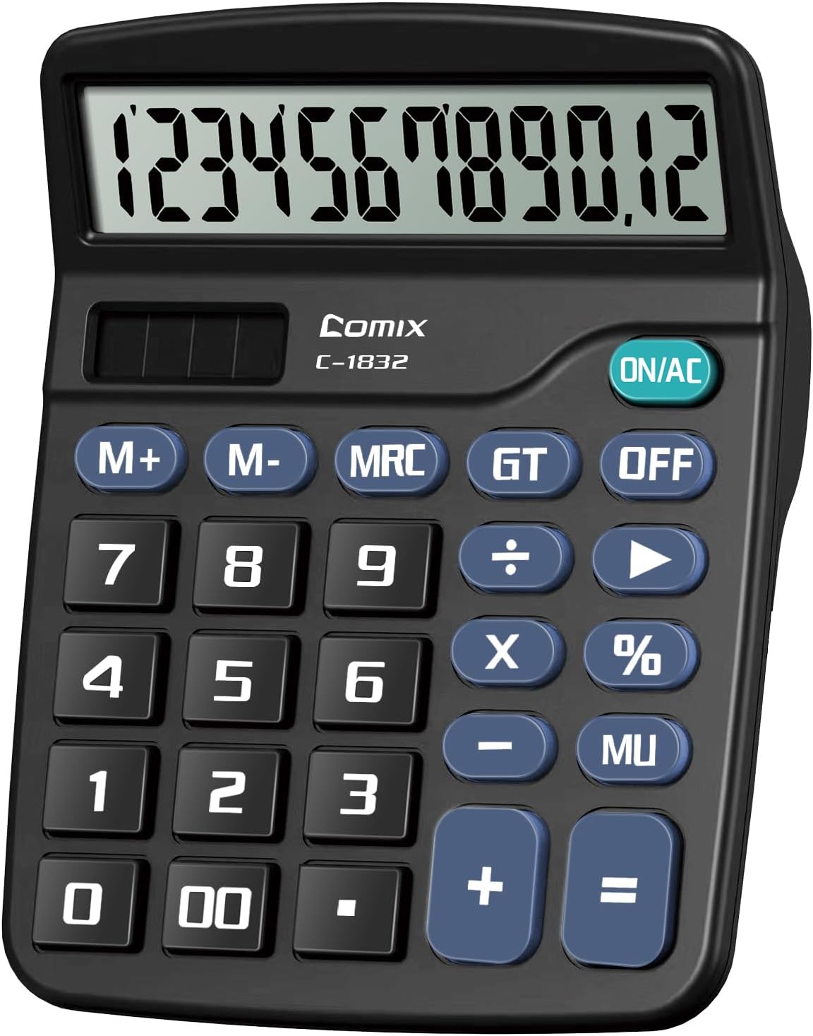 Amazon.com : Large Jumbo Calculator Big Button 8-Digit Desktop Math ...