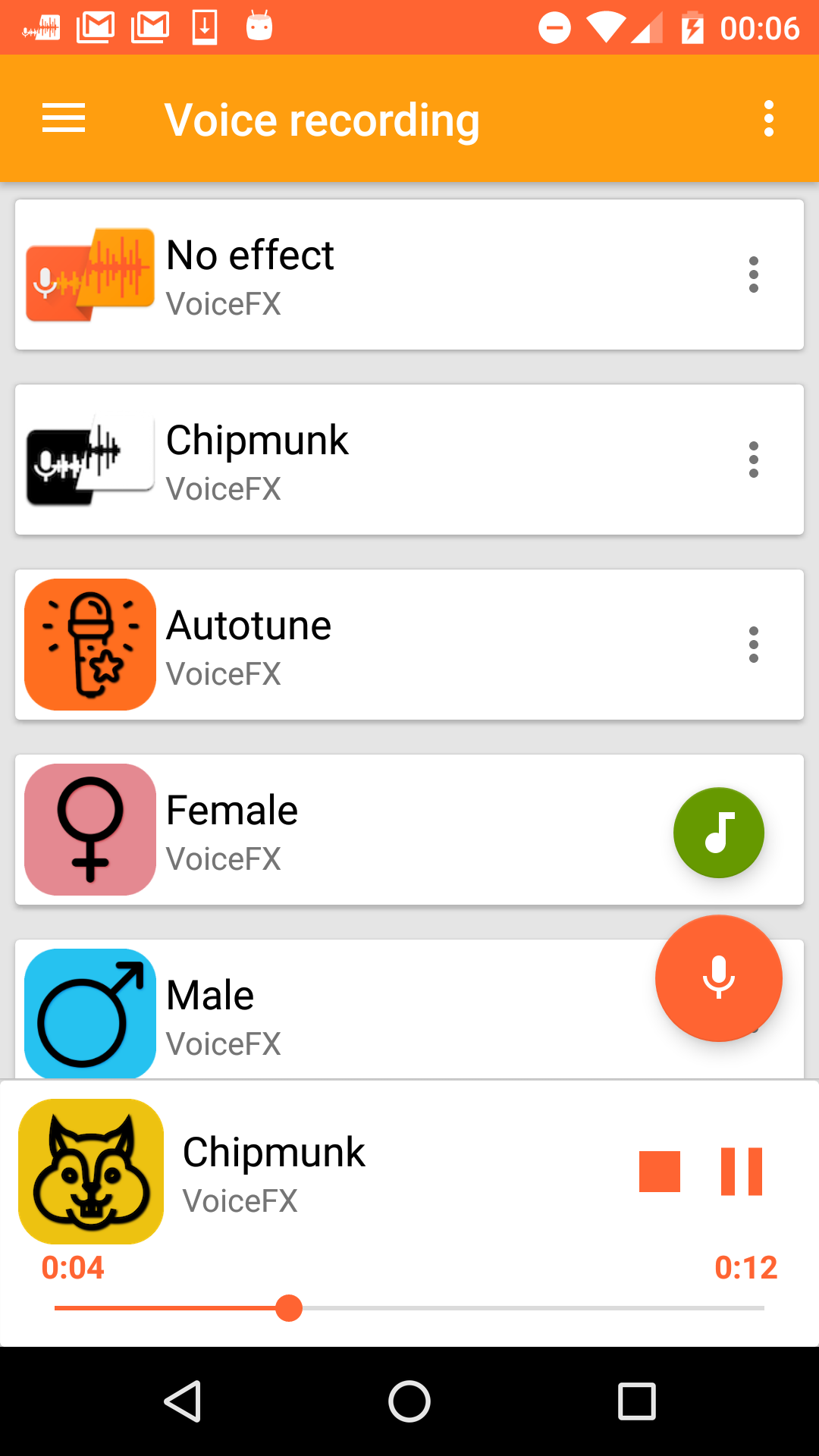 Voice Changer Voice Effects FX-Amazonアプリストアのアプリ