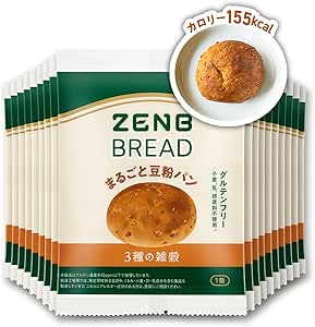 Amazon.co.jp: ZENB ZENB Bread Bread, 3 Types of Millet, 18 Pieces, Sugar Control, Sugar Control ...