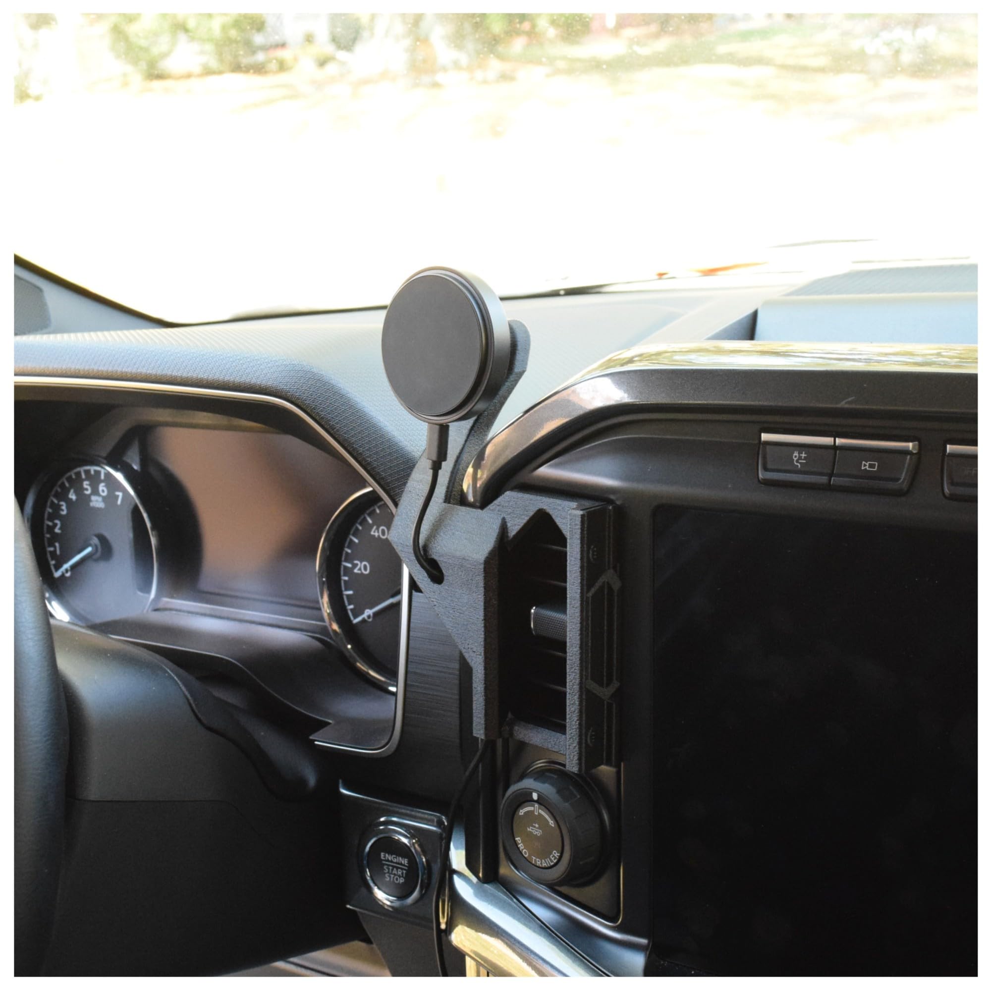 Amazon.com: CUSTOMish Phone Holder for 2021-2024 Ford F-150 (F-F150-G14 ...