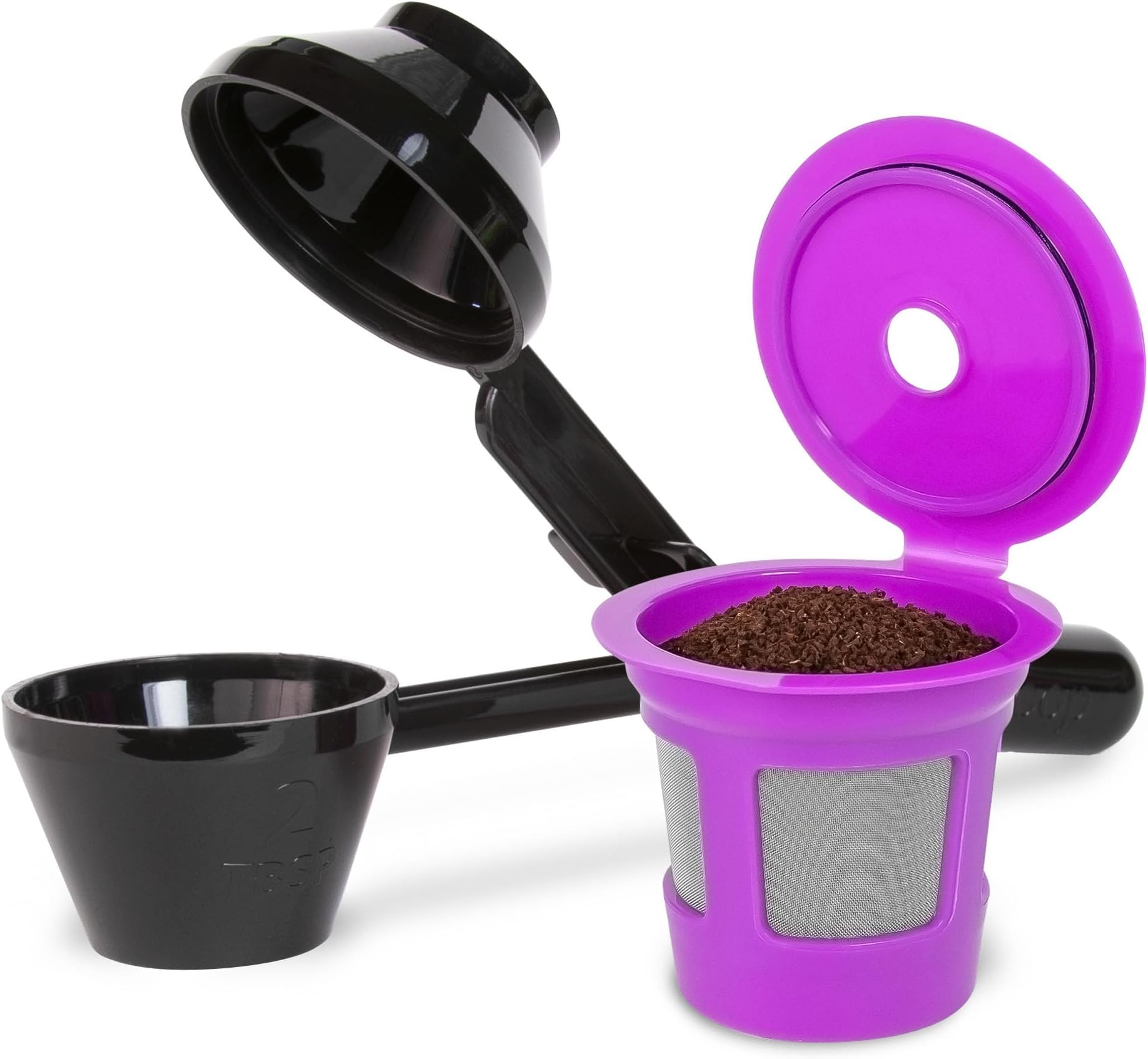 Amazon.com: Single Serve Value Pack Reusable Filter Cup/EZ Scoop ...