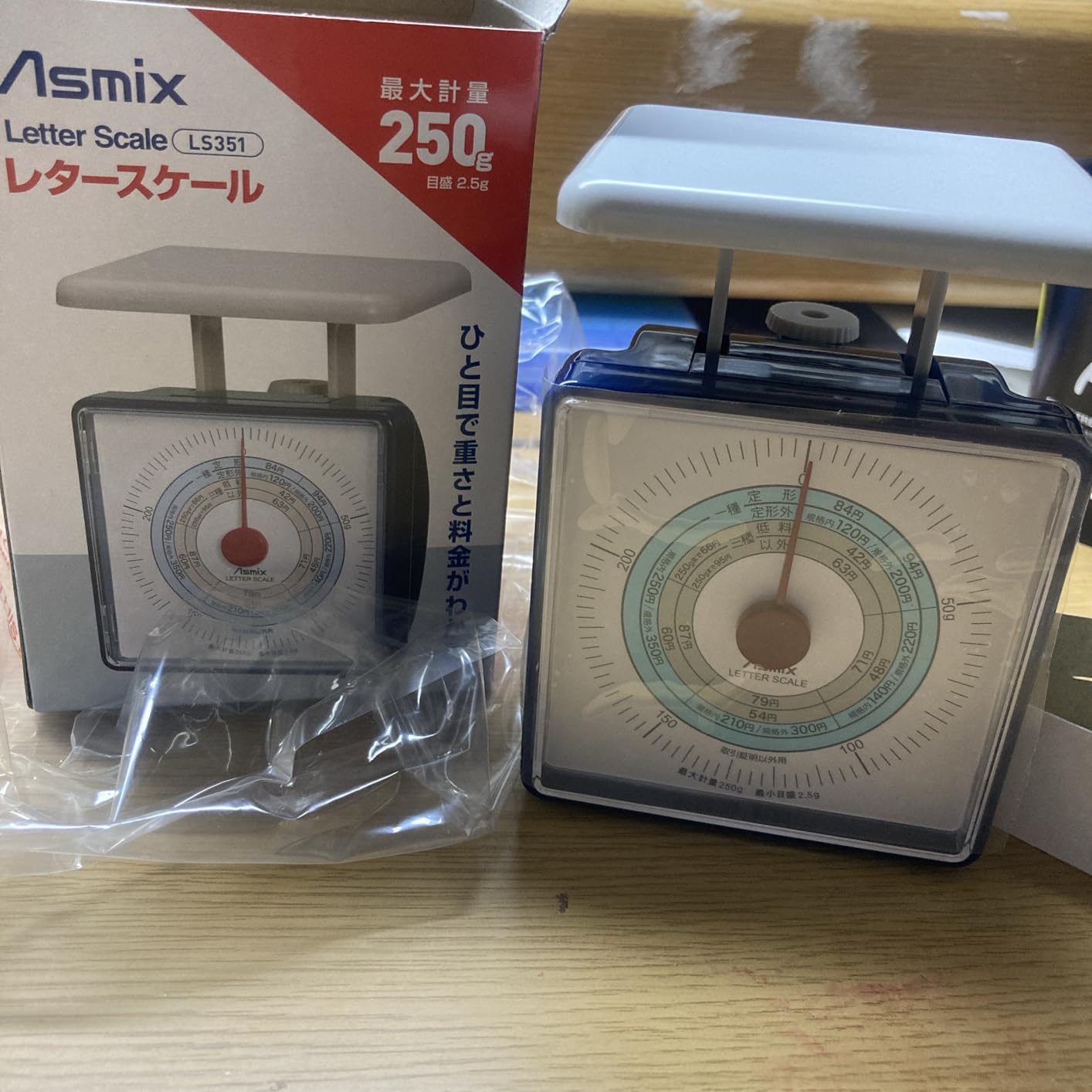 Amazon | アスカ レタースケール 大(最大計量500g) LS601 新郵便料金対応 | レタースケール | 文房具・オフィス用品