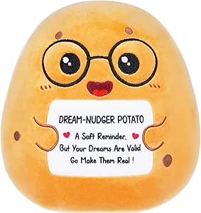 Amazon.com: NIUBEHOHO Potatoes Emotional Support Stuffed Animal ...
