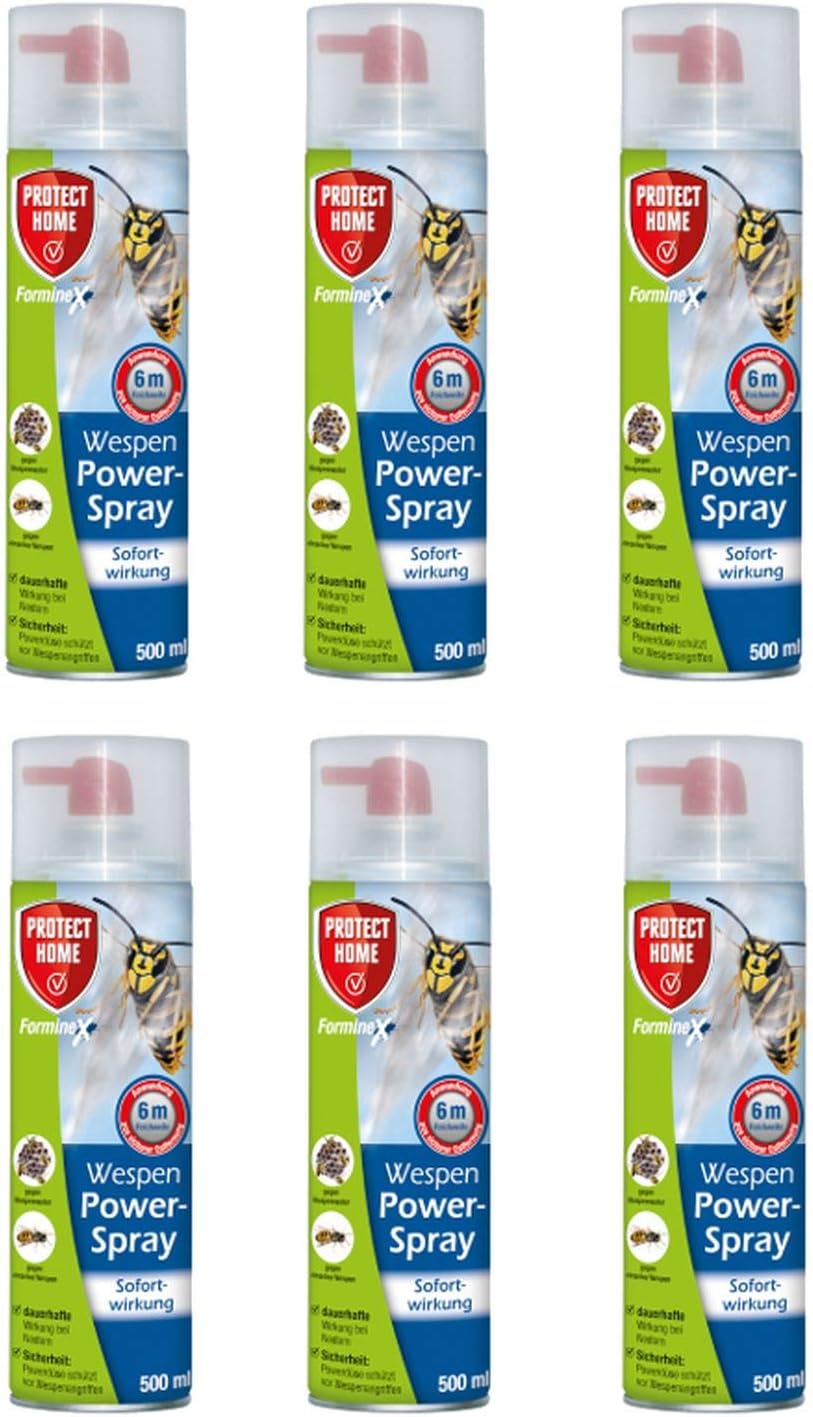 6 x Bayer Sheets Anex Wasp Foam Wasp Spray 500 ml : Amazon.co.uk: Garden