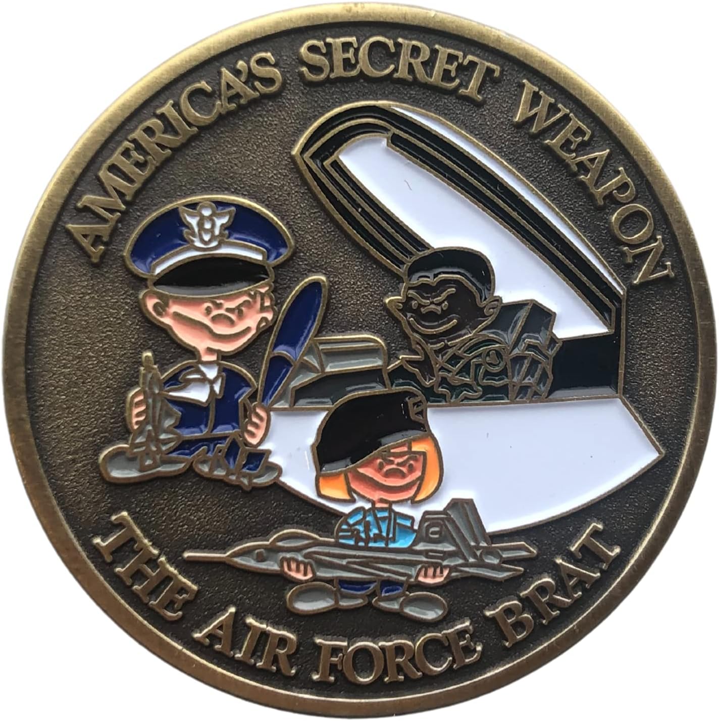 Amazon.com: United States Air Force Brat USAF America's Secret Weapon ...