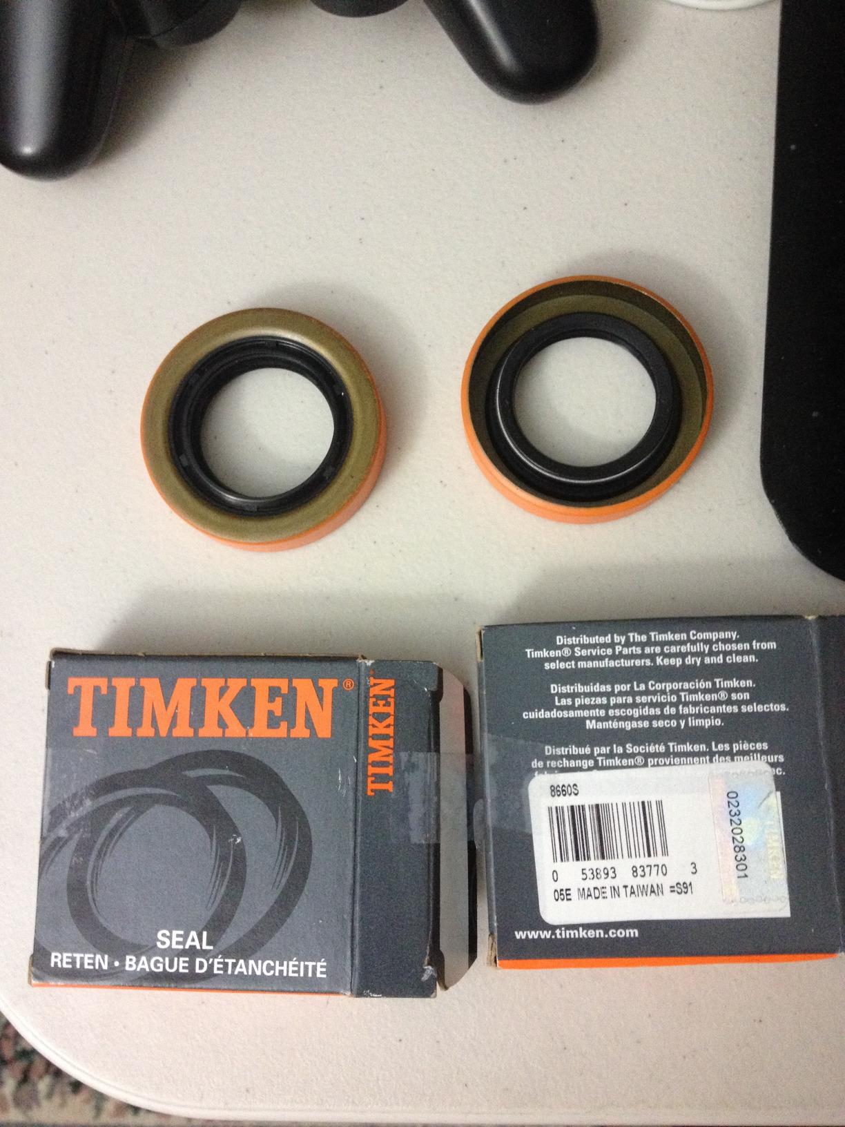 Amazon.com: TIMKEN National 8660S Wheel Seal, 1 Count (Pack of 1)