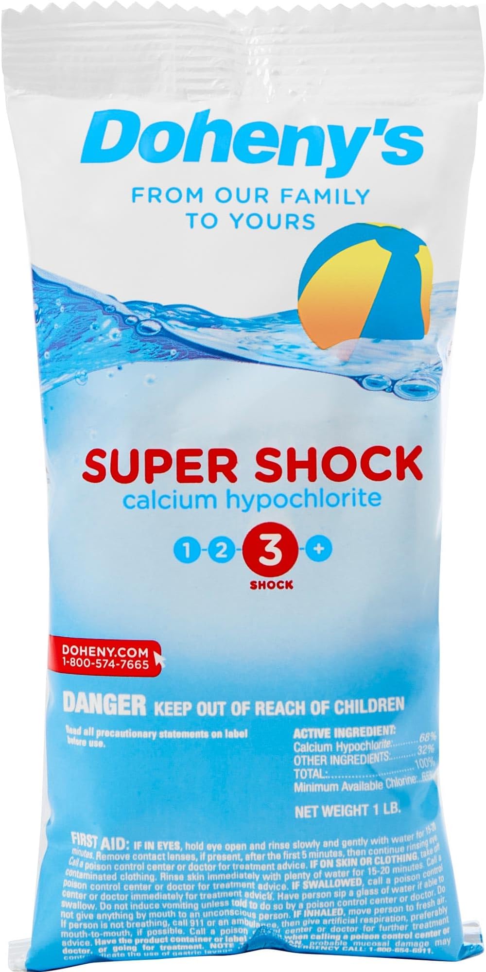 Amazon.com : Re-Fresh Chlorine Pool Shock - 12 X 1 lb. bags : Patio ...