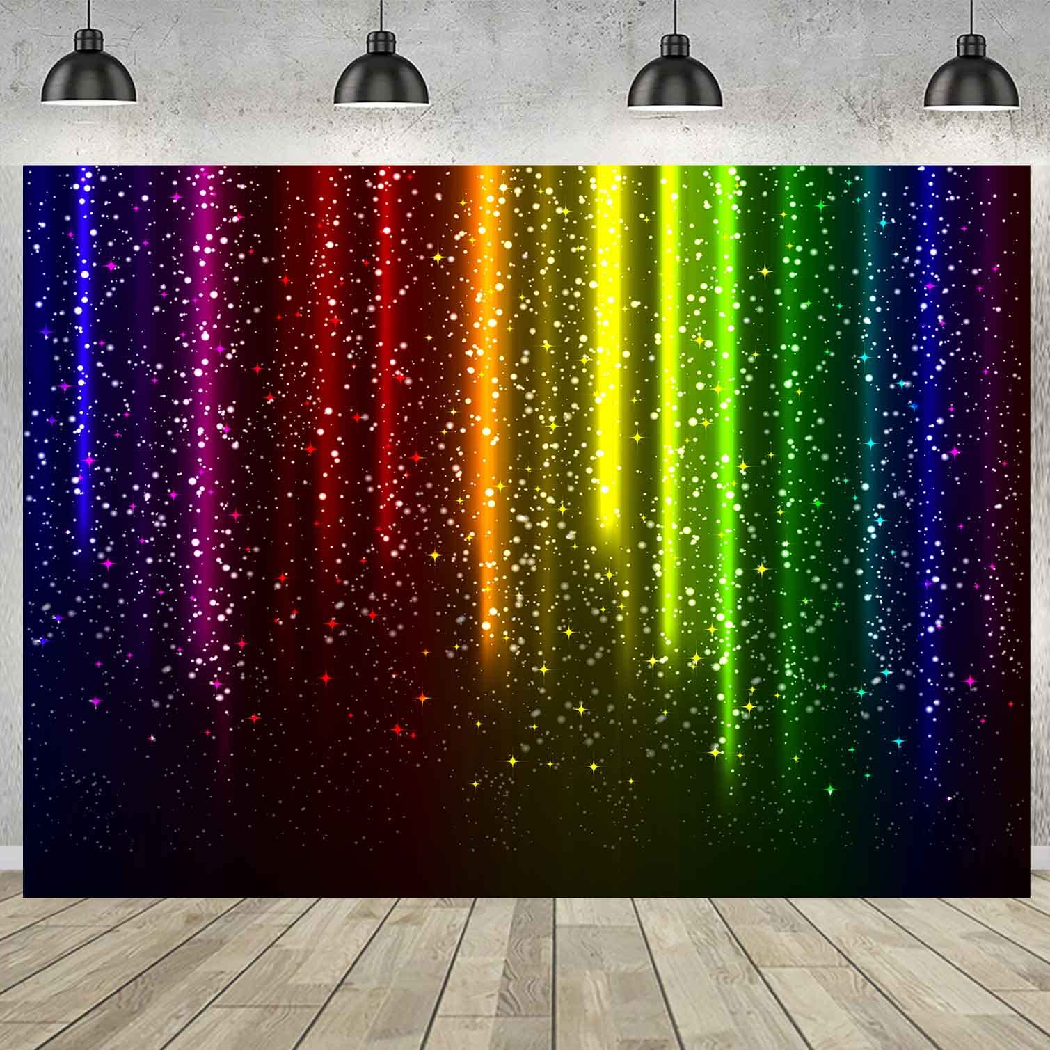 Amazon.com : Sensfun Glow Neon Party Backdrop 10x7ft Let's Glow Crazy ...