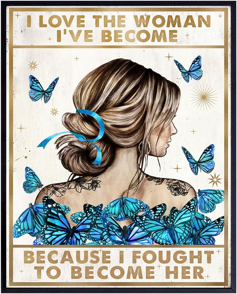 Amazon.com: YELLOWBIRD ART & DESIGN Inspirational Wall Decor ...