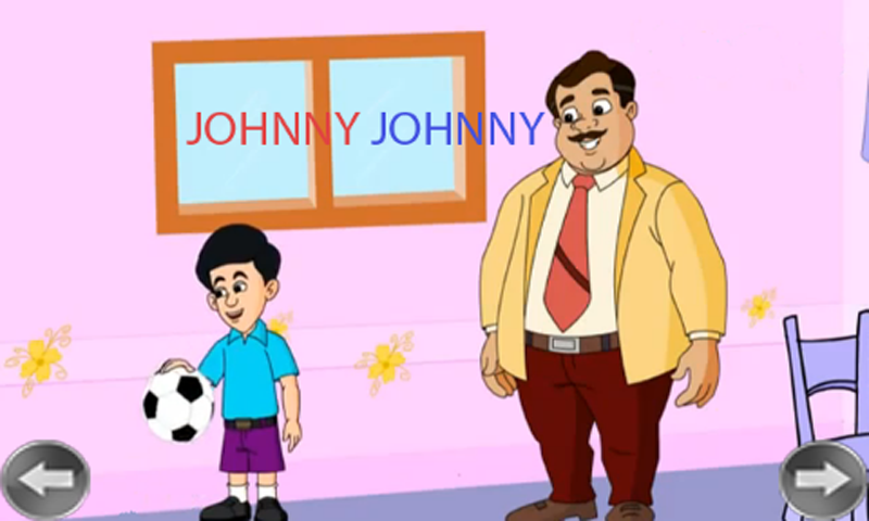 Papa Johnny Nursery Rhymes By Kids Baby Club Johnny Johnny Yes Papa
